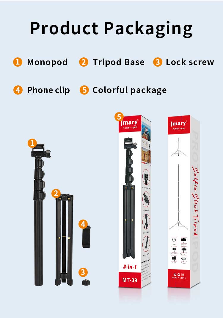 خرید و قیمت سه پایه دوربین جی ماری مدل Jmary MT-39
